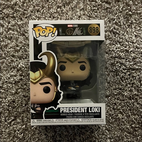 Funko | Toys | Funko Pop President Loki Figure With Gold And Black ...